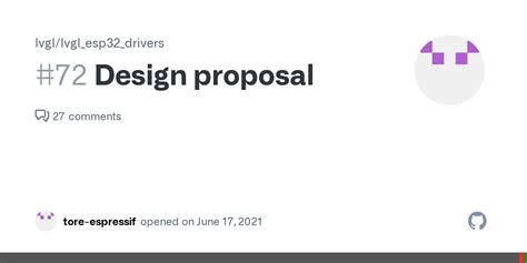 Design Proposal Issue 72 Lvgl Lvgl Esp32 Drivers GitHub