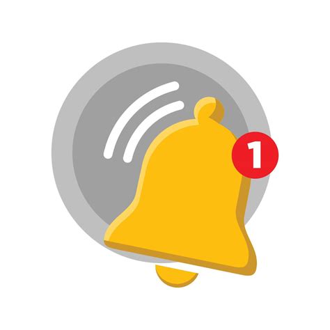 Bell Notification Pop Up Unread New Notifications Concept Illustration Flat Design 50900886