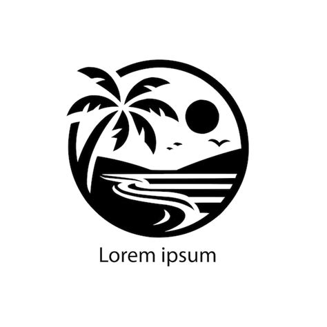 Premium Vector Beach Logo Desing