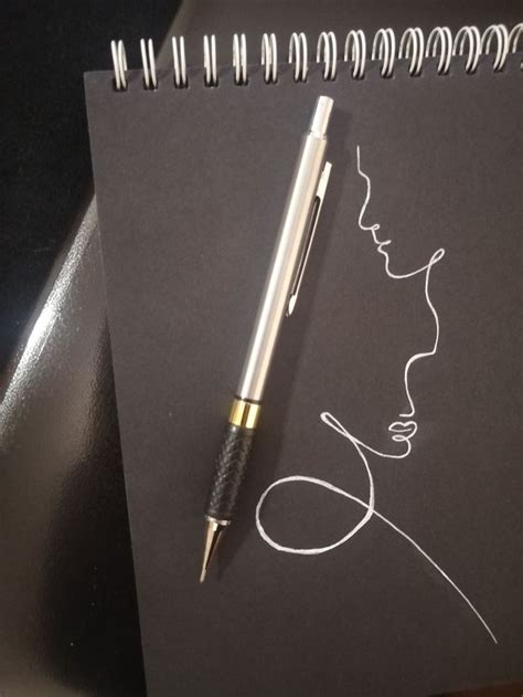 Контурный рисунок Art Drawings Picture