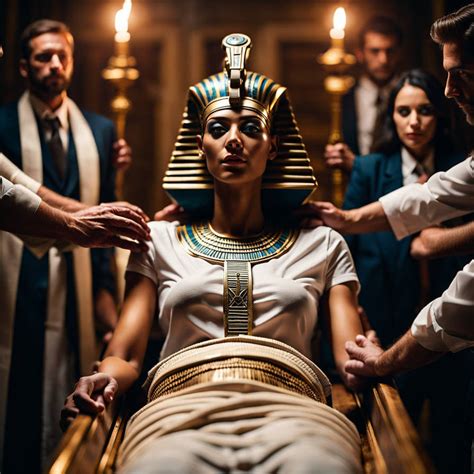 Young Woman Hypnotized And Mummified Alivelike Egy By Dermum On Deviantart