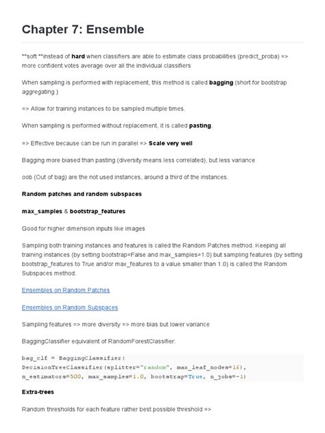 Chapter 7 Ensemble Pdf Data Analysis Computer Programming