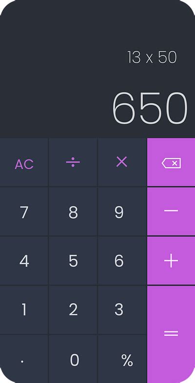 Calculator App Ui Designs Themes Templates And Downloadable Graphic Elements On Dribbble