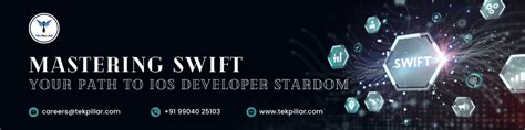 Tekpillar® On Linkedin Mastering Swift Your Path To Ios Developer Stardom