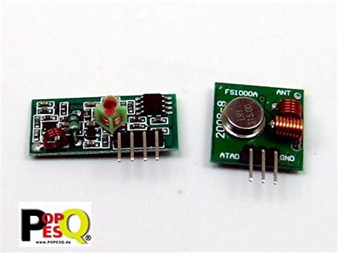 POPESQ Transmisor Receptor MHz Transmitter Receiver FS A Compatible Arduino