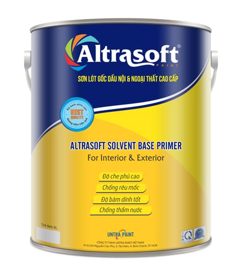 Altrasoft Solvent Base Primer For Interior And Exterior