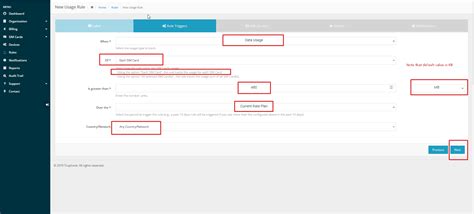 Creating Auto Top Up Low Data Notification Rule 1global Teltonika