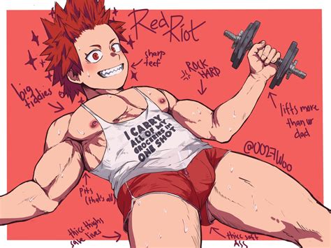 Post Woo Eijirou Kirishima My Hero Academia
