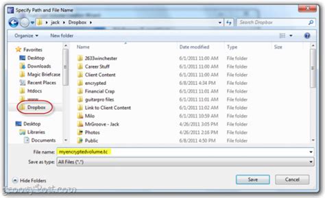 How To Encrypt Dropbox With Truecrypt Encryption