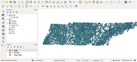 Postgresql Two Postgis Layers Conflict In Qgis Cannt Display At The
