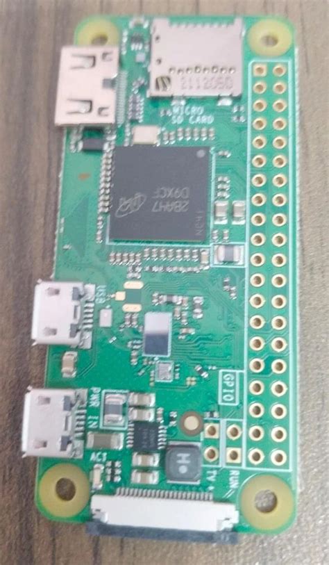 Raspberry Pi Zero W Wireless With In Built Wifi And Bluetooth 1gb At