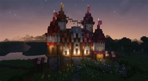 Lesbian Minecraft Castle Behance