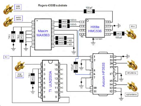 Figure A 8 Pcb Layout For The Complete Switch And Relay Circuit Download Scientific Diagram