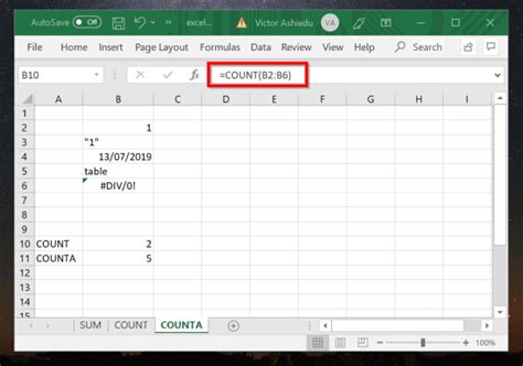 Excel Count How To Count In Excel With Examples