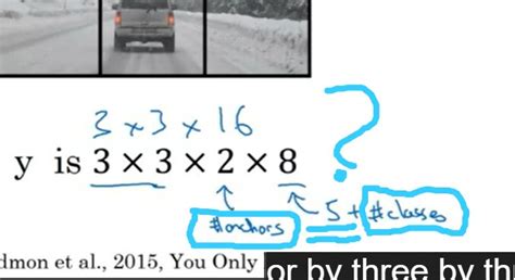 Yolo Algorithm Anchor Box Vs Classes Convolutional Neural Networks