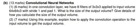 solved convolutional neural networks in one convolution layer we have