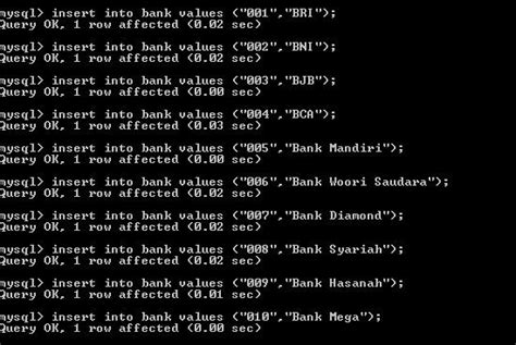 Tutorial Membuat Database Pada Cmd Command Prompt Kinitekno