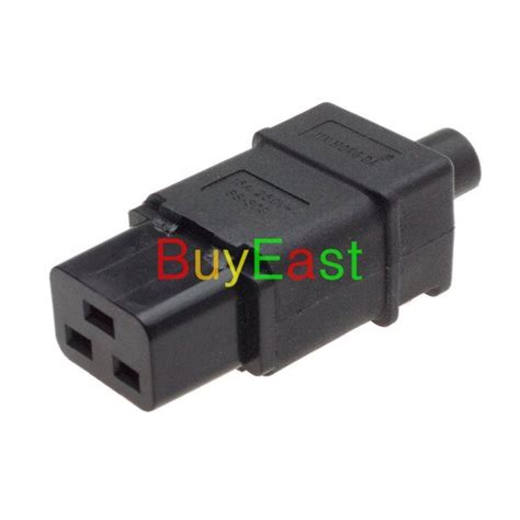 Iec 60320 C19 Female Receptale Power Cord Connecto Grandado