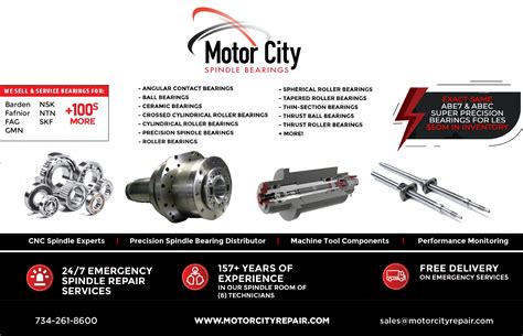 Spindle Types Motor City Spindle Repair