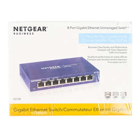 Netgear ProSafe Gigabit Switch GS108 Owned By Amen Dunes Reverb