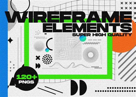 120 WIREFRAME ELEMENTS PNG PACK By Chimiyaa On DeviantArt