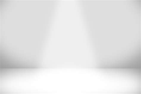 스포트 라이트 및 조명 효과와 회색 그림자 흰색 배경 추상화 창작 스튜디오 배경 프로젝트 복사 공간을 가진 빈 가벼운 인테리어 회색에 대한 스톡 사진 및 기타 이미지
