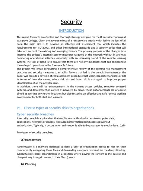 Security Assignment Pdf Security Computer Security
