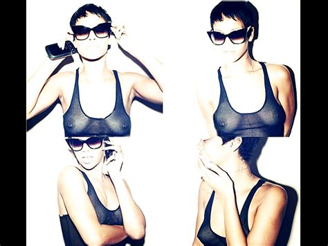 Rihanna See Through Top In Unapologetic Photoshoot Outtakes Porn