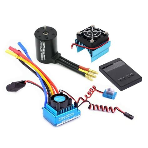 Rc Car Brushless Motor A Brushless Esc Set With Programming