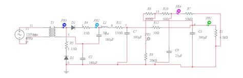 Voltage Doubler For Tube Amplifier Pre And Final Stage Multisim Live