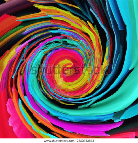 Vivid Vibrant Depiction Dynamic Colors Theme Ai Generated Image Shutterstock