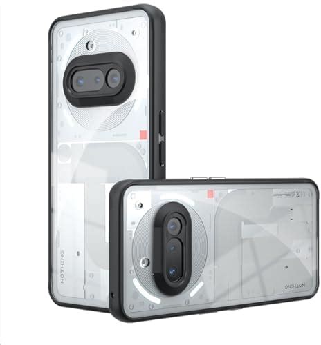 Giopuey Case Compatible With Nothing Phone A Hard Pc Soft Tpu Cover High Transparency