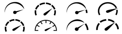 Premium Vector Speedometer