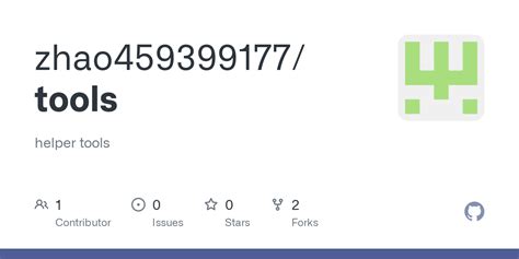Github Zhao Tools Helper Tools