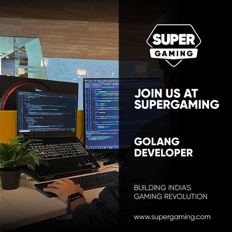 supergaming on linkedin hiring hiringdevelopers golang gamingjobs