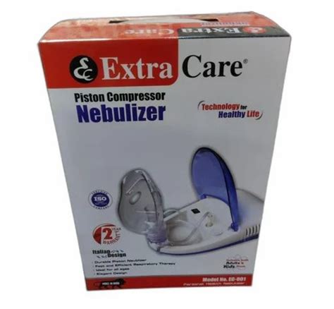 Portable Extra Care Ec001 Piston Compressor Nebulizer For Nebulization Size Compact At ₹ 820