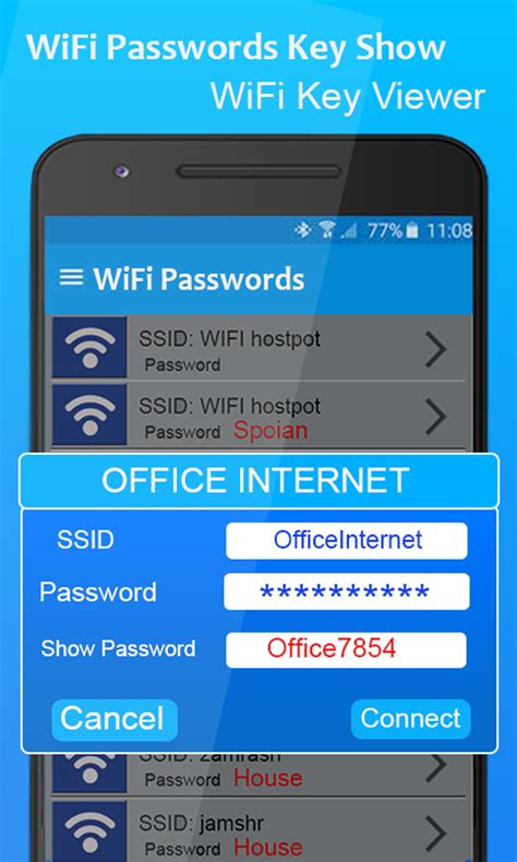 Wifi Password Key Show Connect For Android Download
