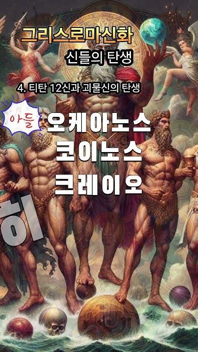 그리스로마신화 티탄12신 키클롭스 헤카톤케이레스 Youtube