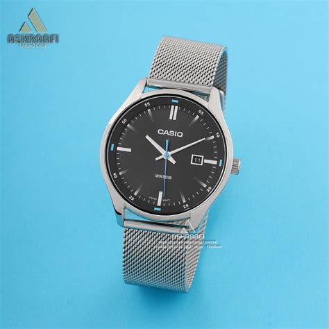 ساعت کاسیو بند حصیری مردانه Casio Mtp E710m 1av فروشگاه اشرافی