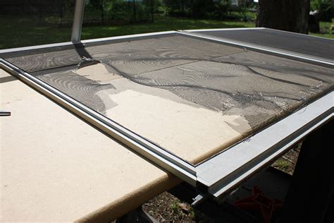How To Rescreen A Window Easy DIY Repair For A Ripped Screene More Than