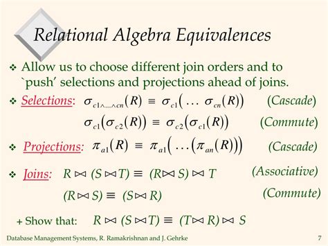 Ppt Relational Query Optimization Powerpoint Presentation Free