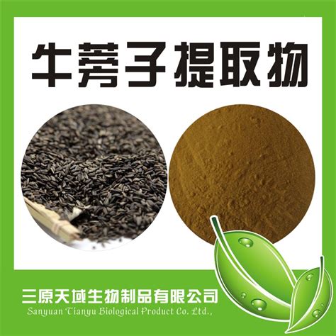 牛蒡子提取物10 1 三原天域生物制品有限公司
