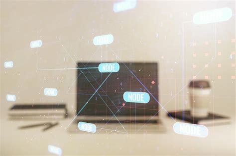 Premium Photo Abstract Creative Coding Concept On Modern Laptop