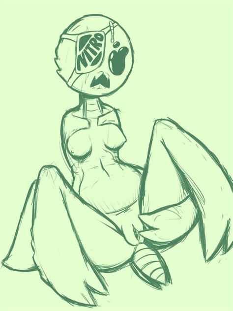 Rule 34 Boobs Covered Eyes Creeper Creeper Minecraft Genitals Green