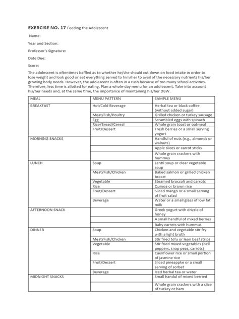 Ndt Lec Assignment Pdf Soup Lunch