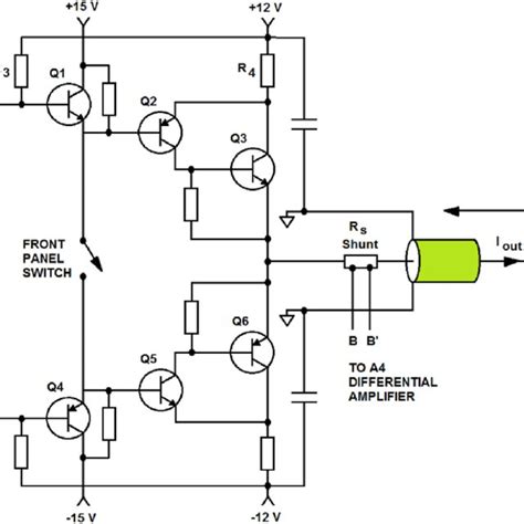 Simplified Schematic Diagram Of The Module Output Stage Download Scientific Diagram