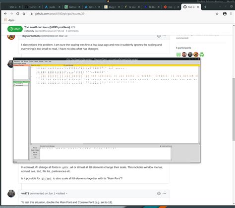 too small on linux hidpi problem · issue 29 · prati0100 git gui · github