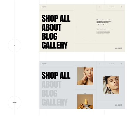 Fashion Editorial Ui Kit For Adobe Xd Behance