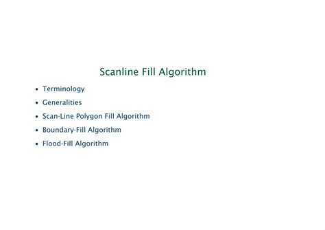 PDF Scanline Fill Algorithm Scholar Cu Edu Egscholar Cu Edu Eg Q
