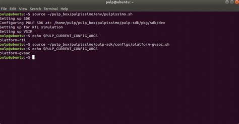 Running Examples For Pulp Sdk On Pulpissimo Dspdev Blog